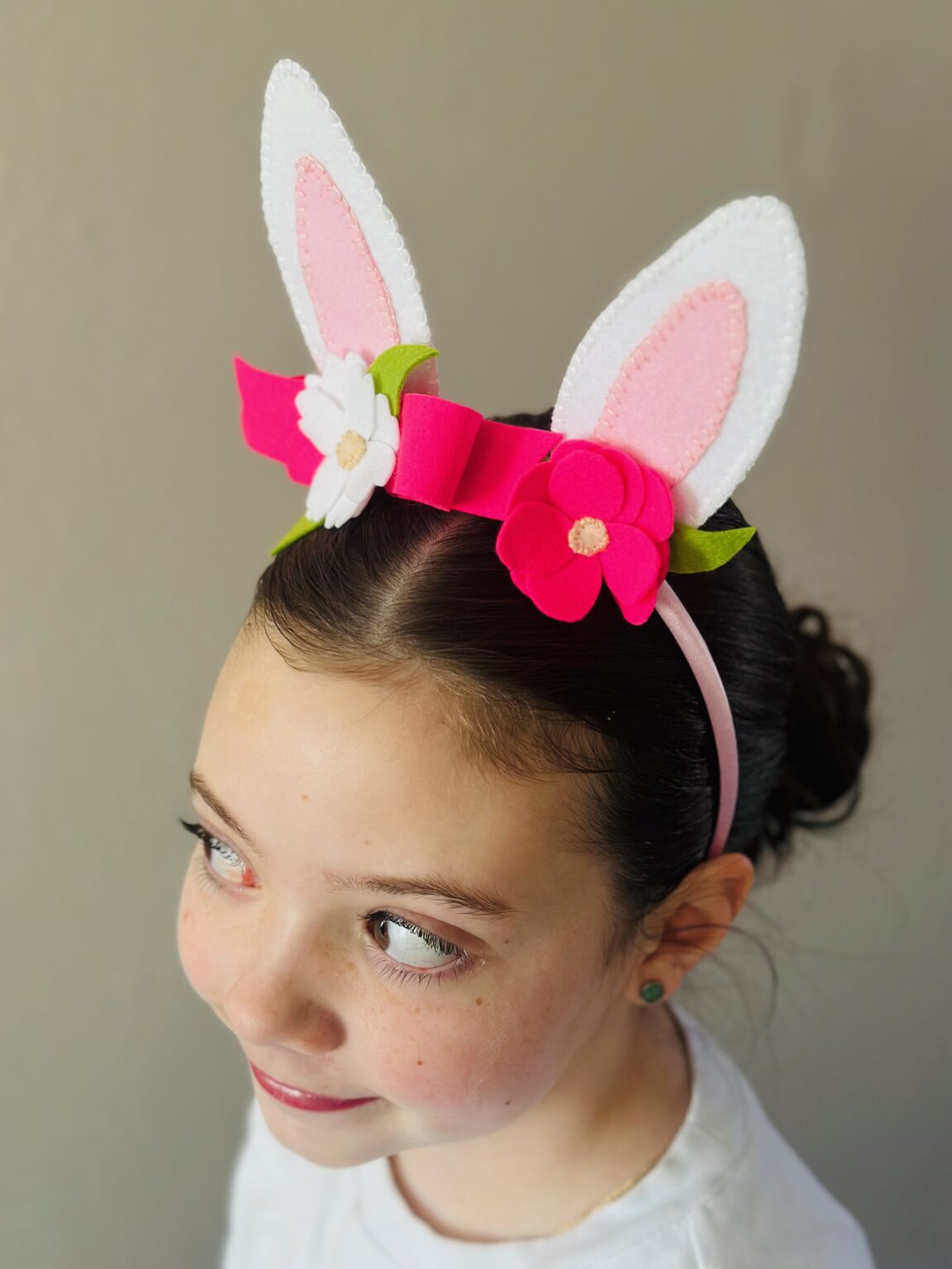 Felty Bunny Ears Headband - Sulky